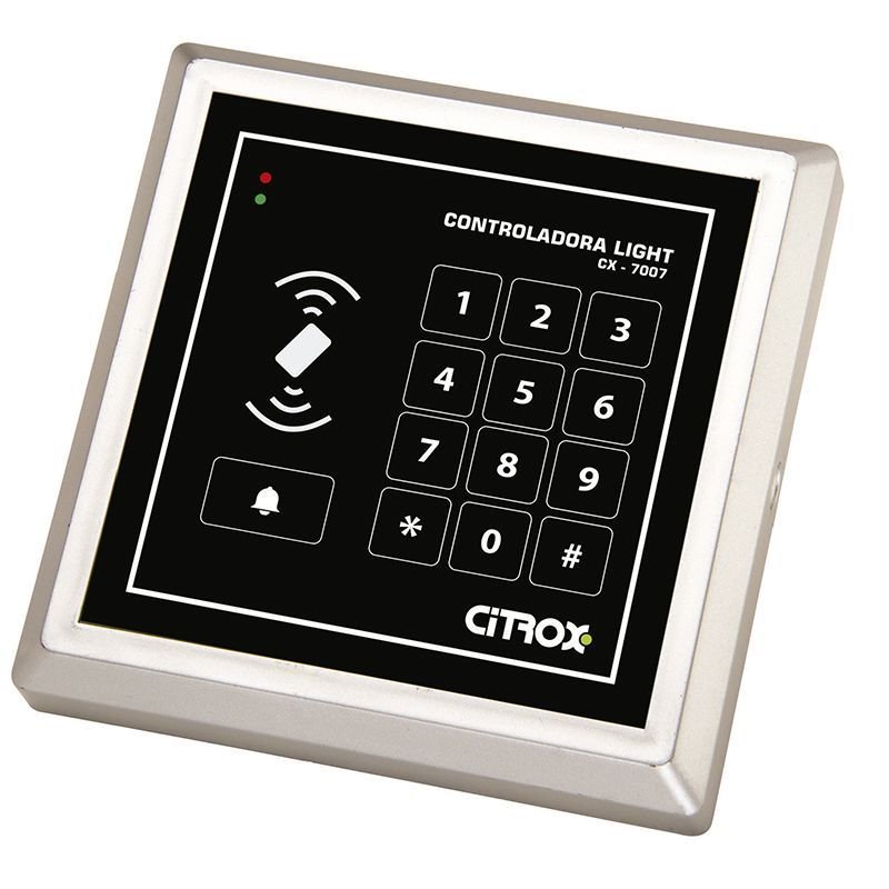 Controladora De Acesso RFID e Senha Light CX-7007 - Citrox | MadeiraMadeira