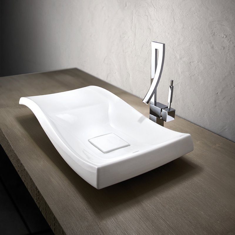 CUBA RETANGULAR SA-98 BRANCO LORENZETTI BRANCO | MadeiraMadeira