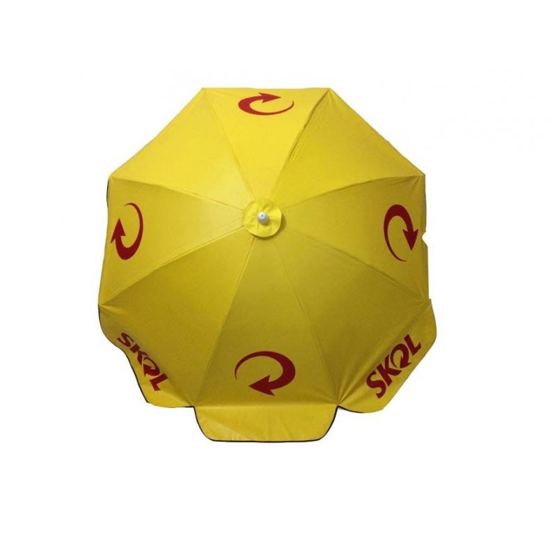 GUARDA SOL 1,60M AMARELO - SKOL Amarela | MadeiraMadeira