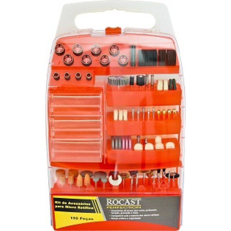 Kit Acessórios Micro Retífica 150 Pçs | MadeiraMadeira