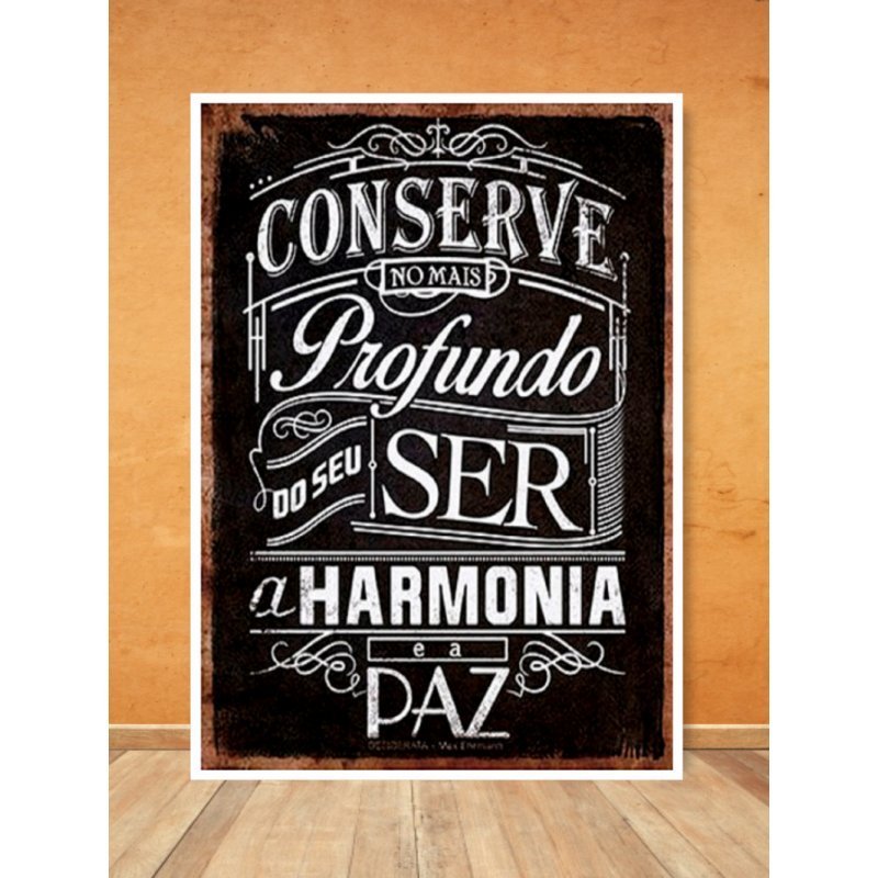 Kit Placas de Frases decorativas - 08 Placas | MadeiraMadeira