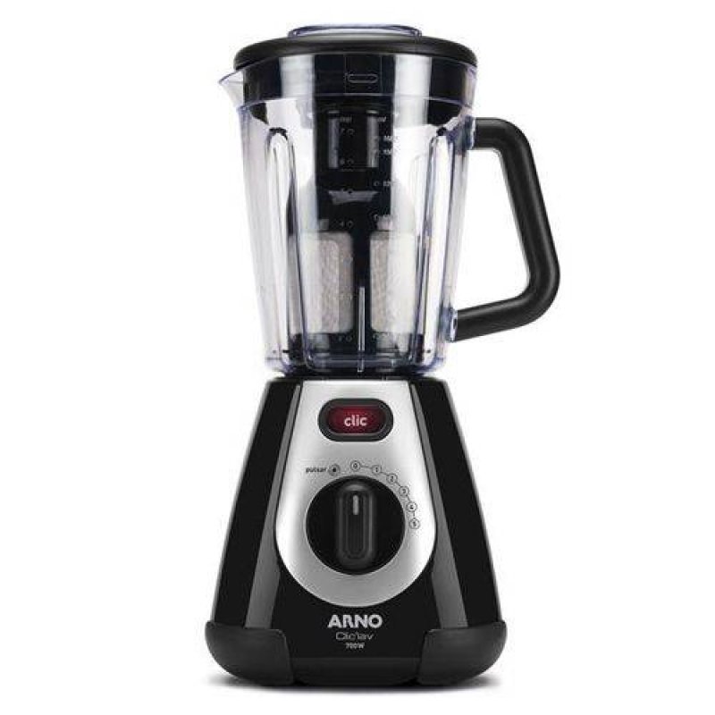 Liquidificador Arno Clic'Lav Top Preto 127V | MadeiraMadeira