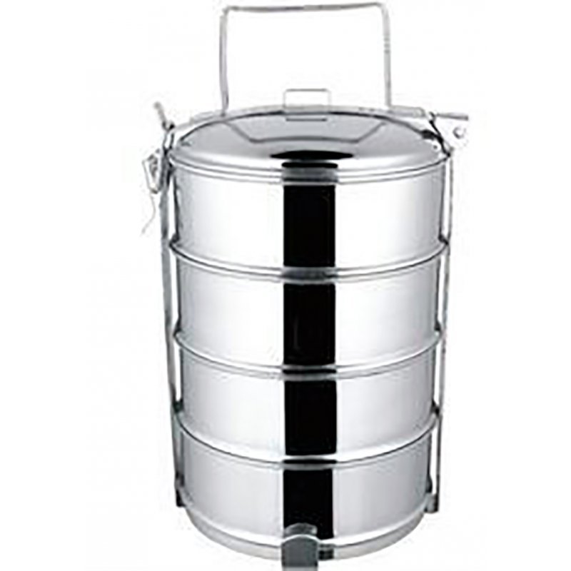 Marmita Aço Inox Térmica 4 Lugares | MadeiraMadeira