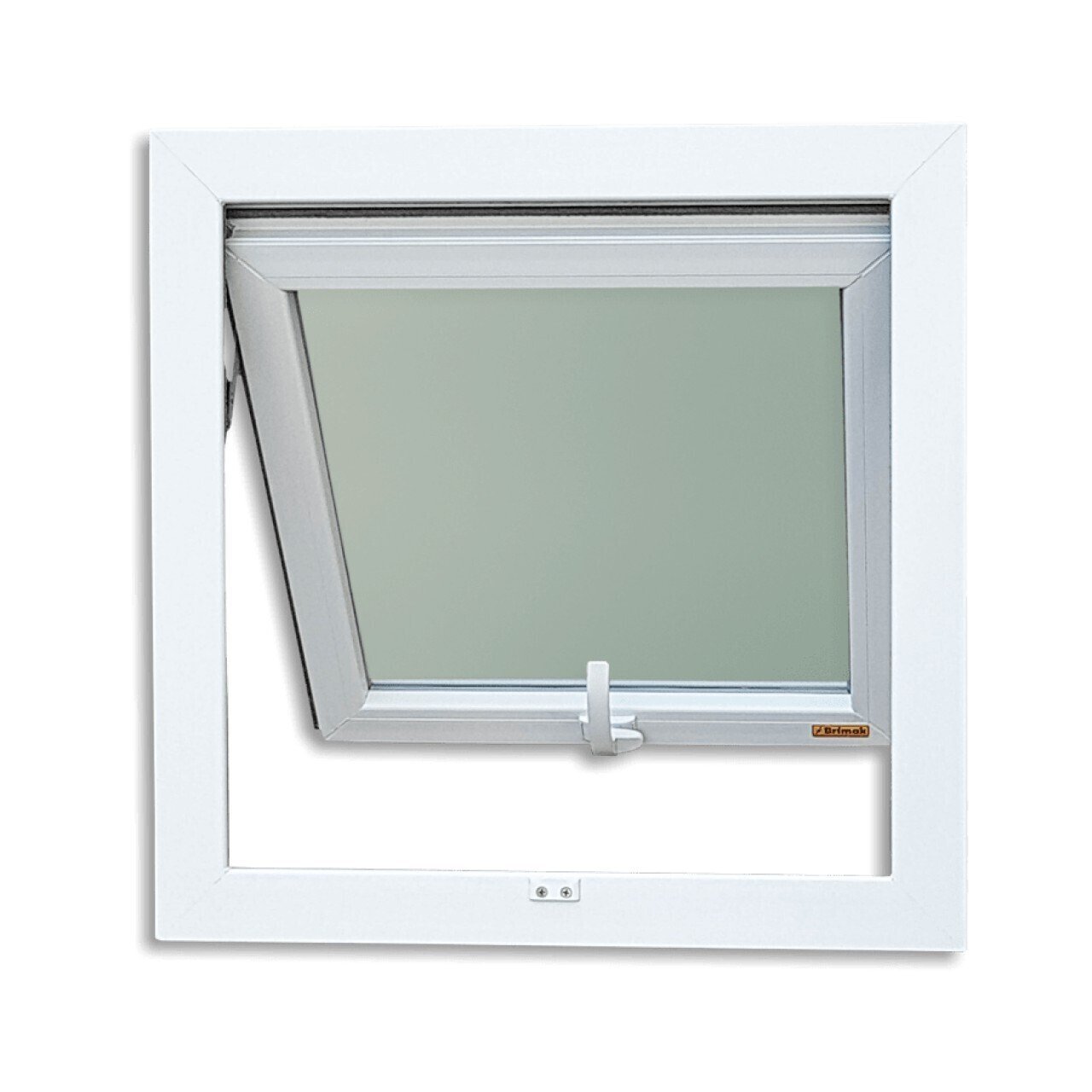 Janela de PVC Maxim-Ar 60x60cm com Vidro Mini Boreal ITEC Brimak ...