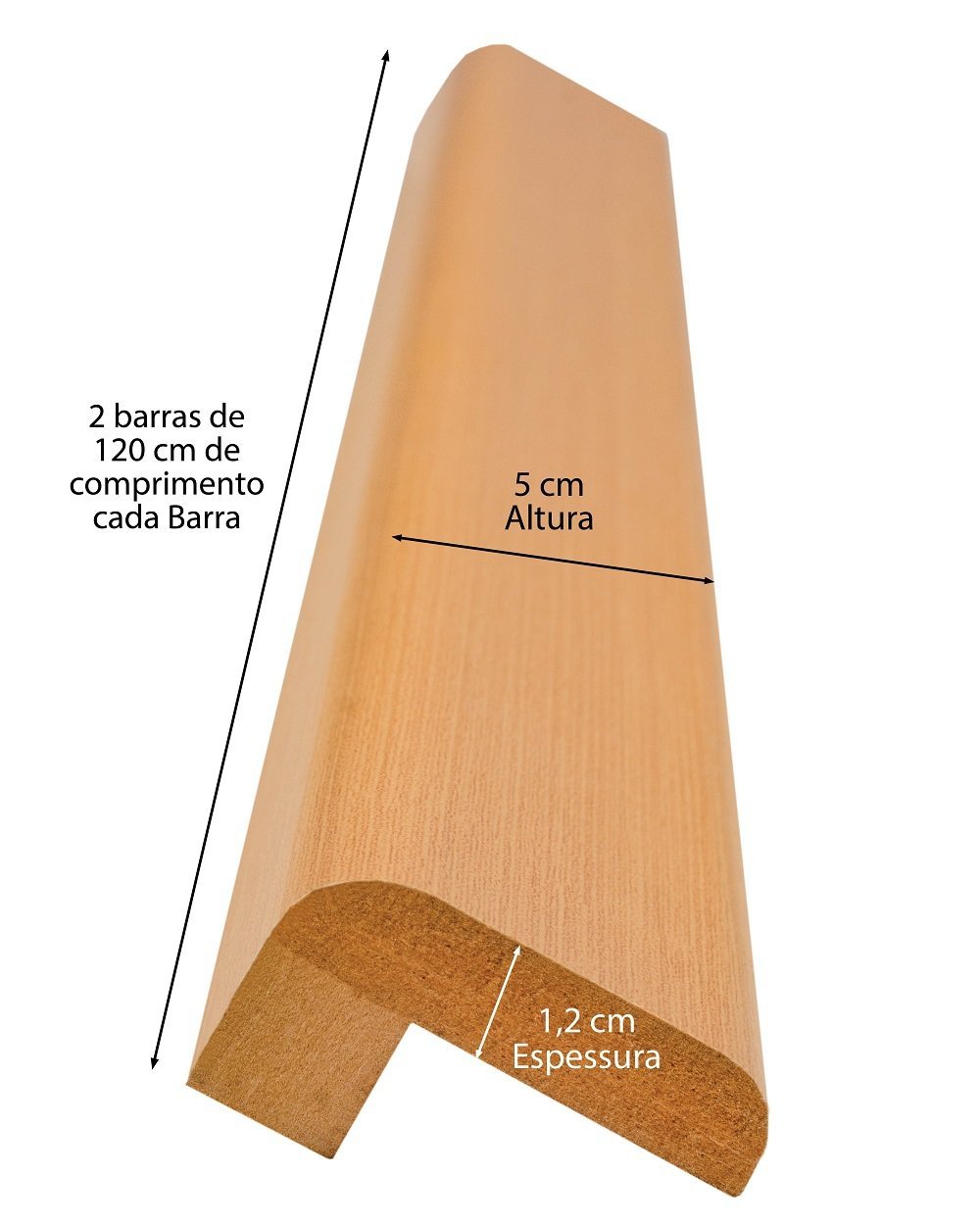 Ripas para Cabeceira de Cama Casal/Queen/King 240cm Casablanca | MadeiraMadeira