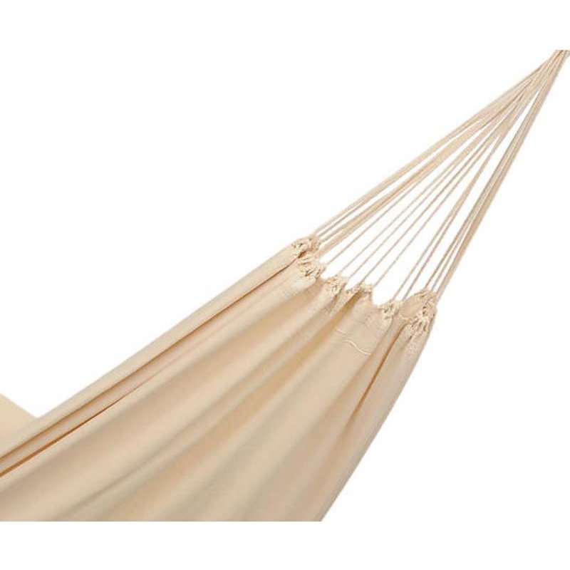 Rede De Dormir Descanso Solteiro 100 Algodão Puro - MadeiraMadeira