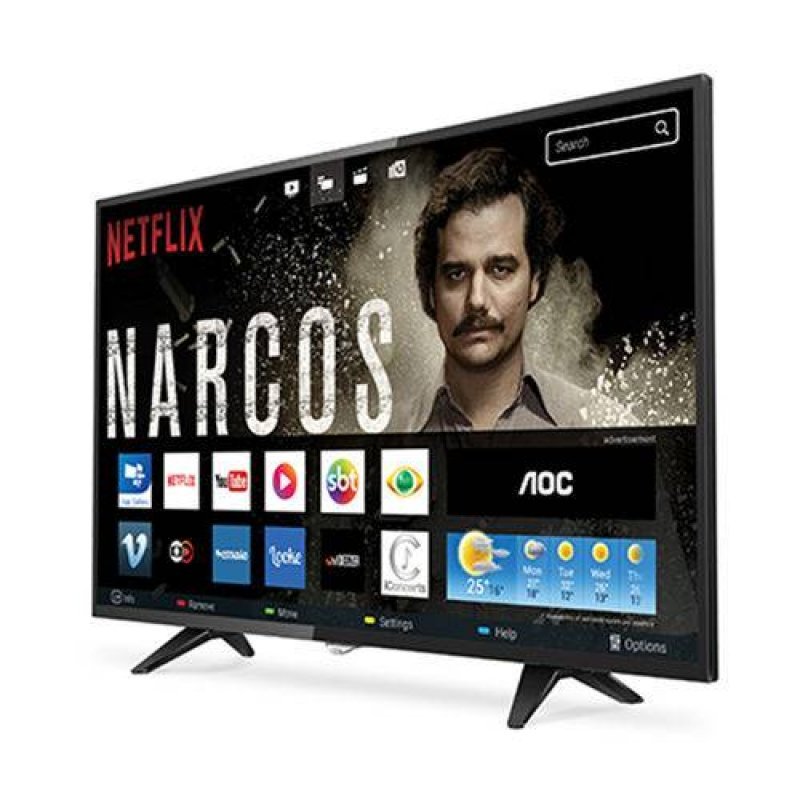 Smart Tv Led Aoc 43 Polegadas Full HD | MadeiraMadeira